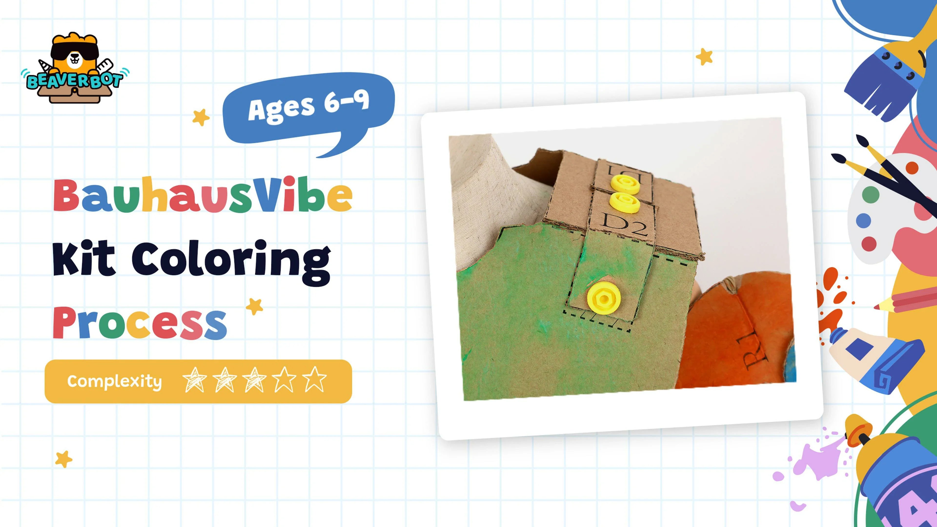 How to Make a BauhausVibe Kit with BeaverBot Cutting Tool–Coloring Pro – BEAVERBOT