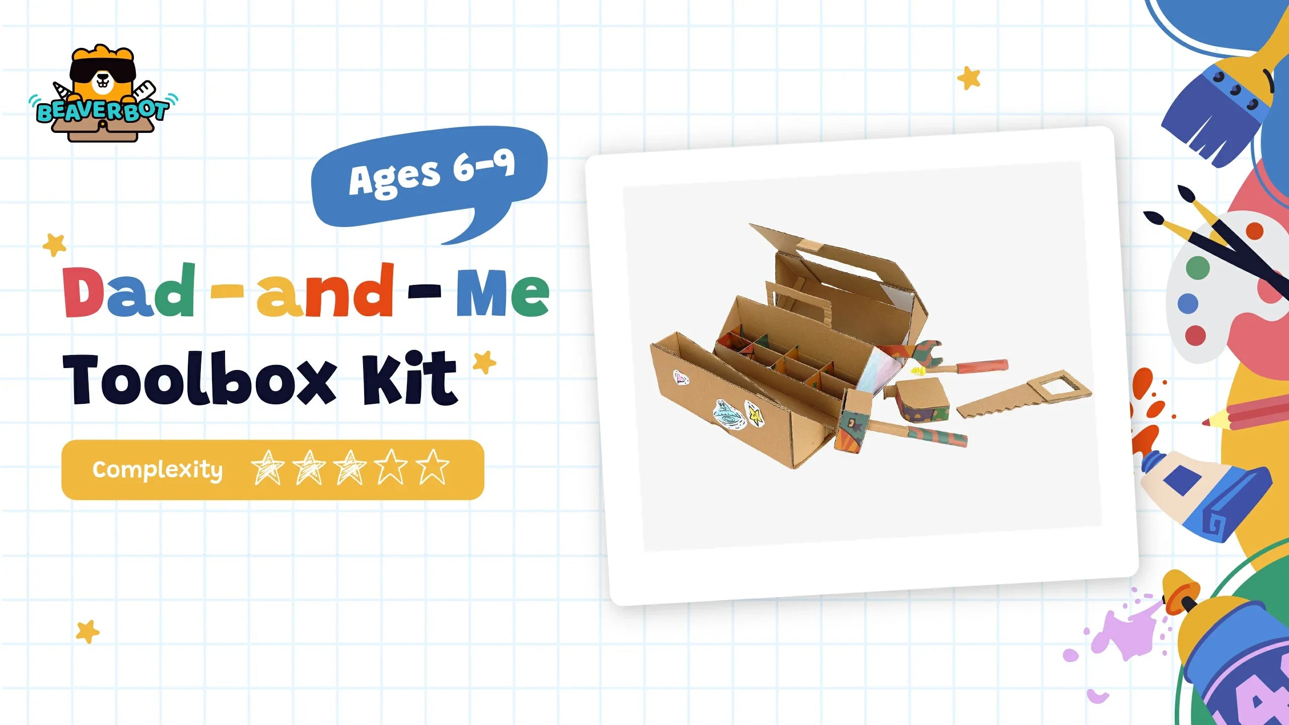 Dad-and-Me Toolbox Kit Tutorial – BEAVERBOT
